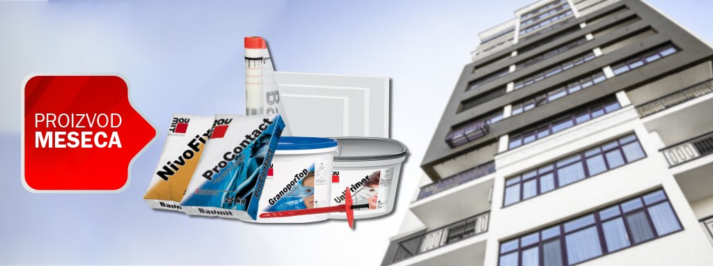 Proizvod meseca - Baumit Pro Sistem | Baumit.rs